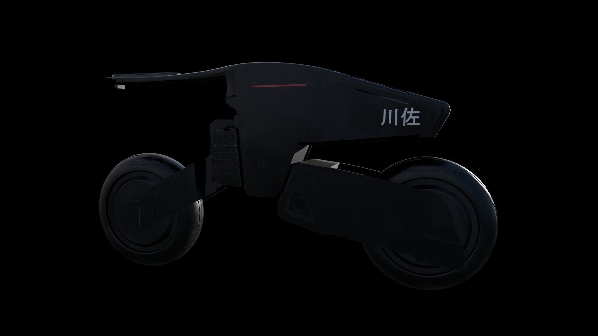 Cyberpunk Motorcycle Concept Design 3D model | CGTrader