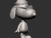 Snoopy 3D model 3D printable | CGTrader