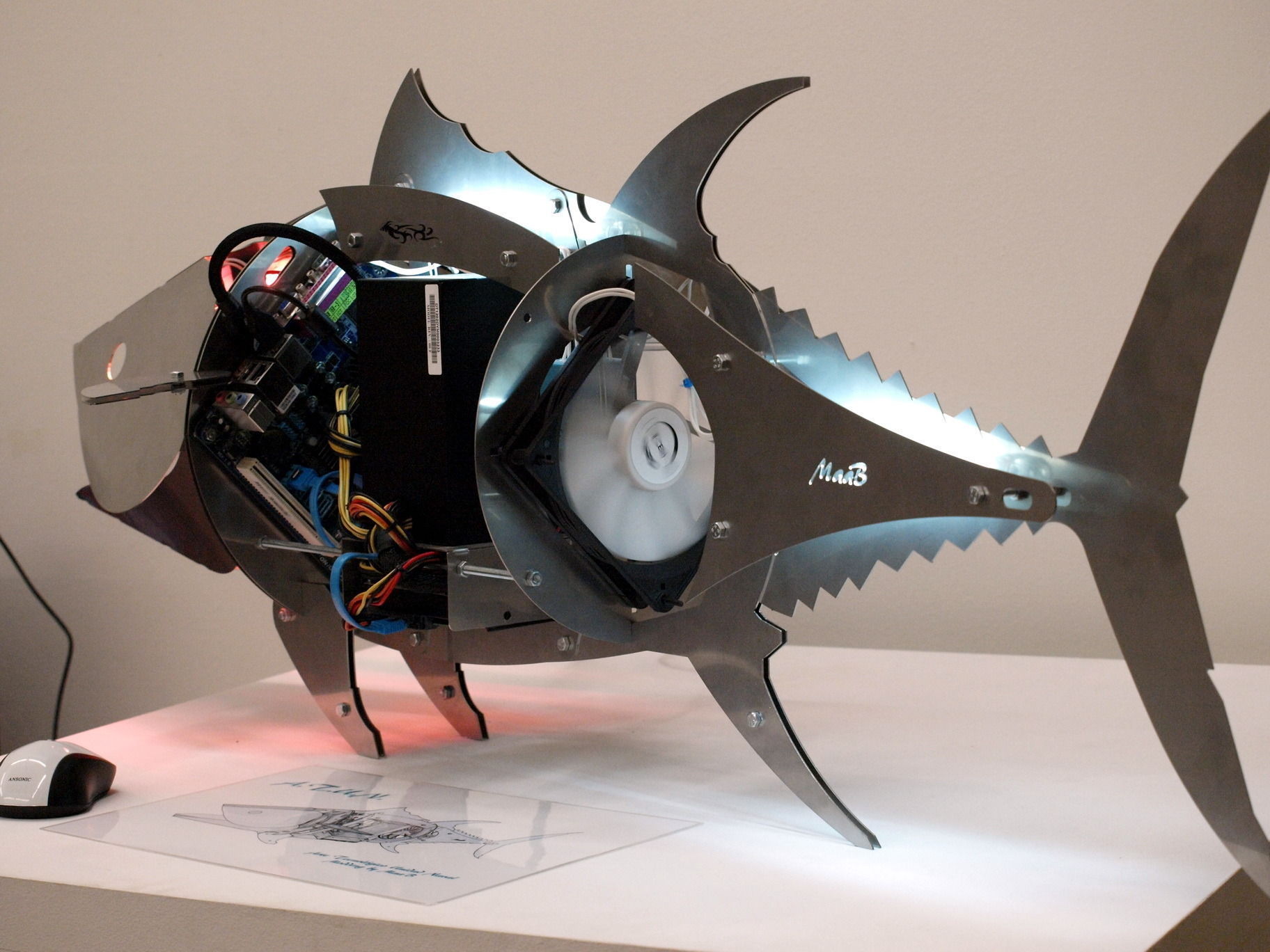 ATUN - Bluefin Tuna 3D model 3D printable | CGTrader