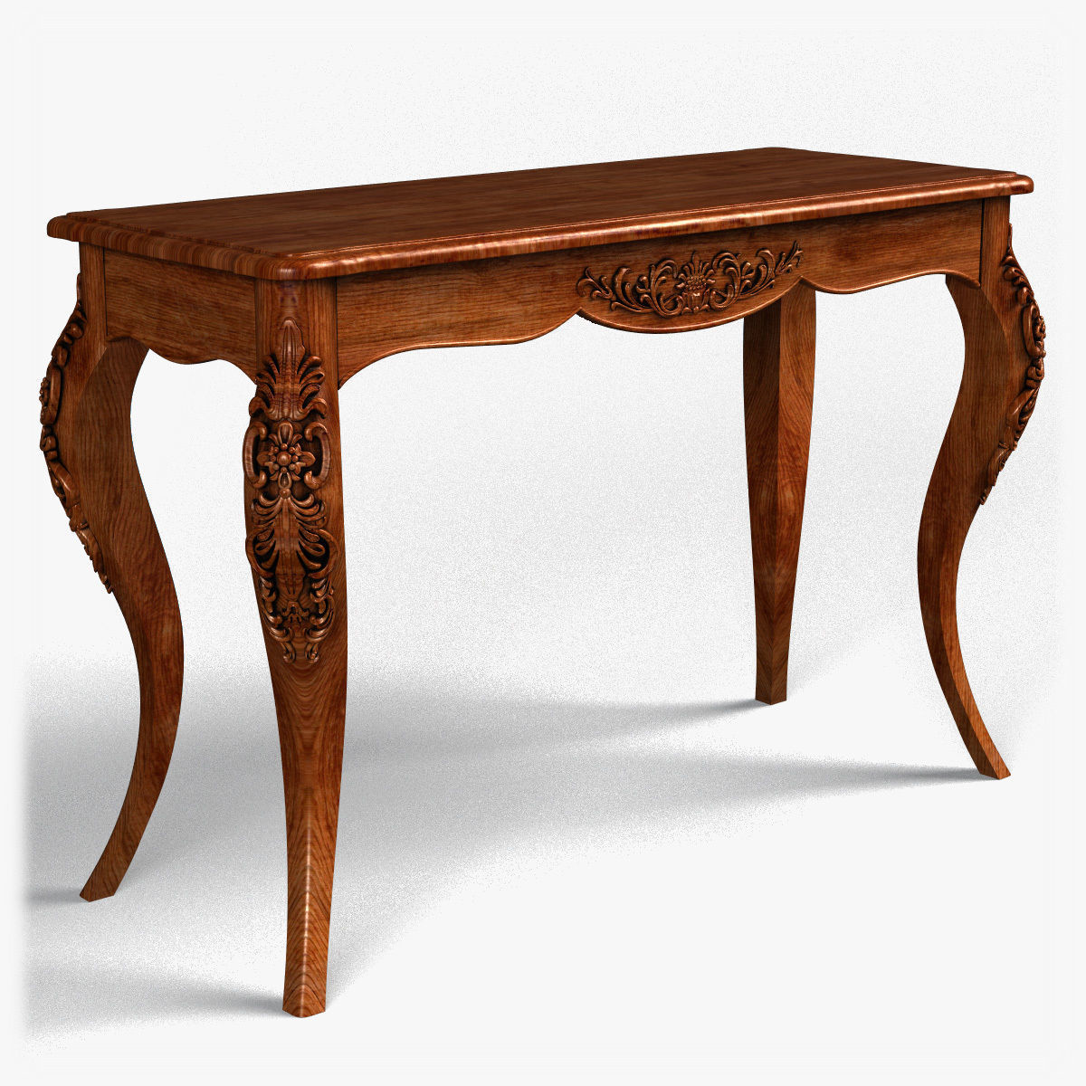 Table0027 ornate console table gold 3D model | CGTrader
