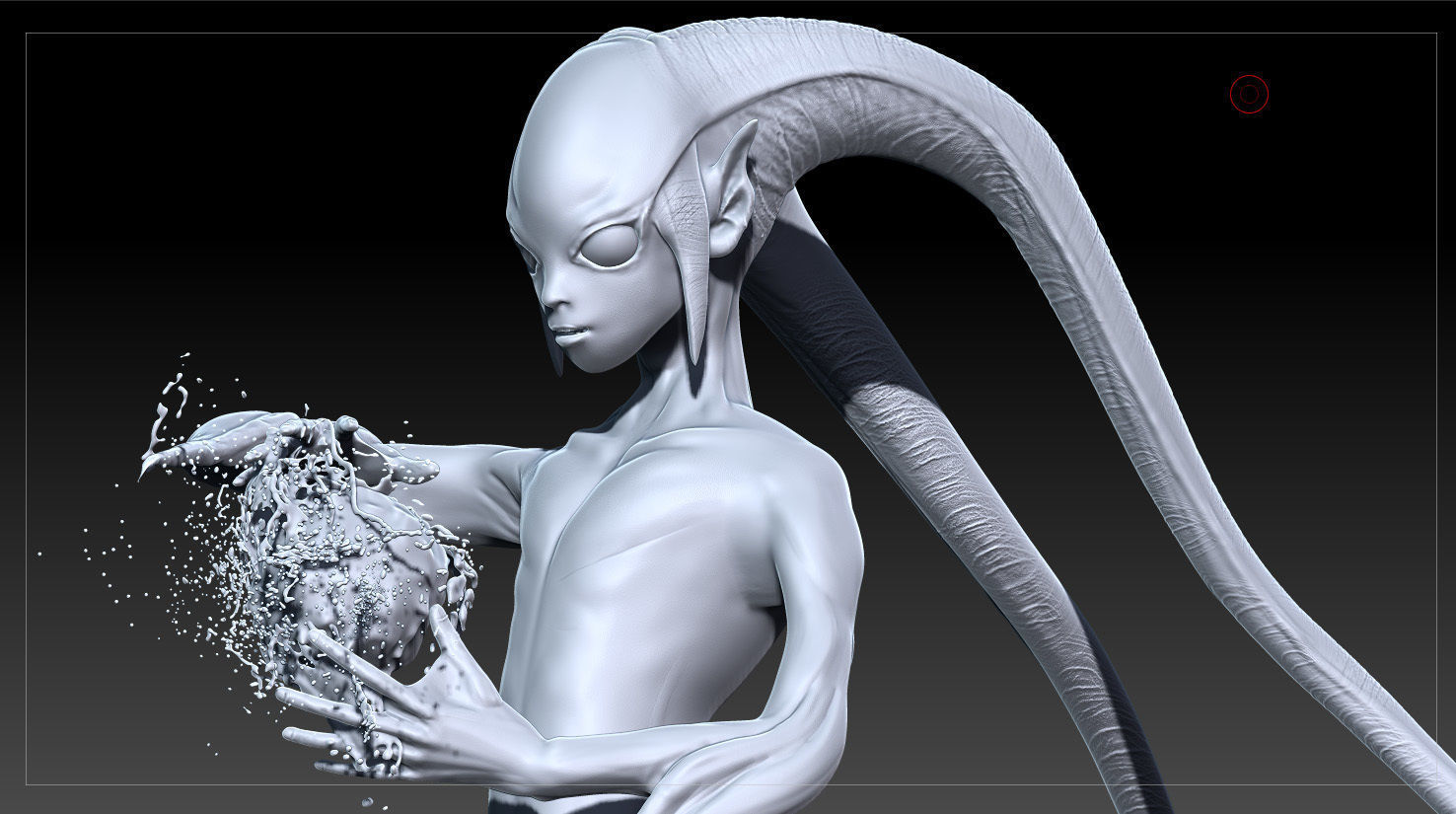Zora kid 3D model | CGTrader
