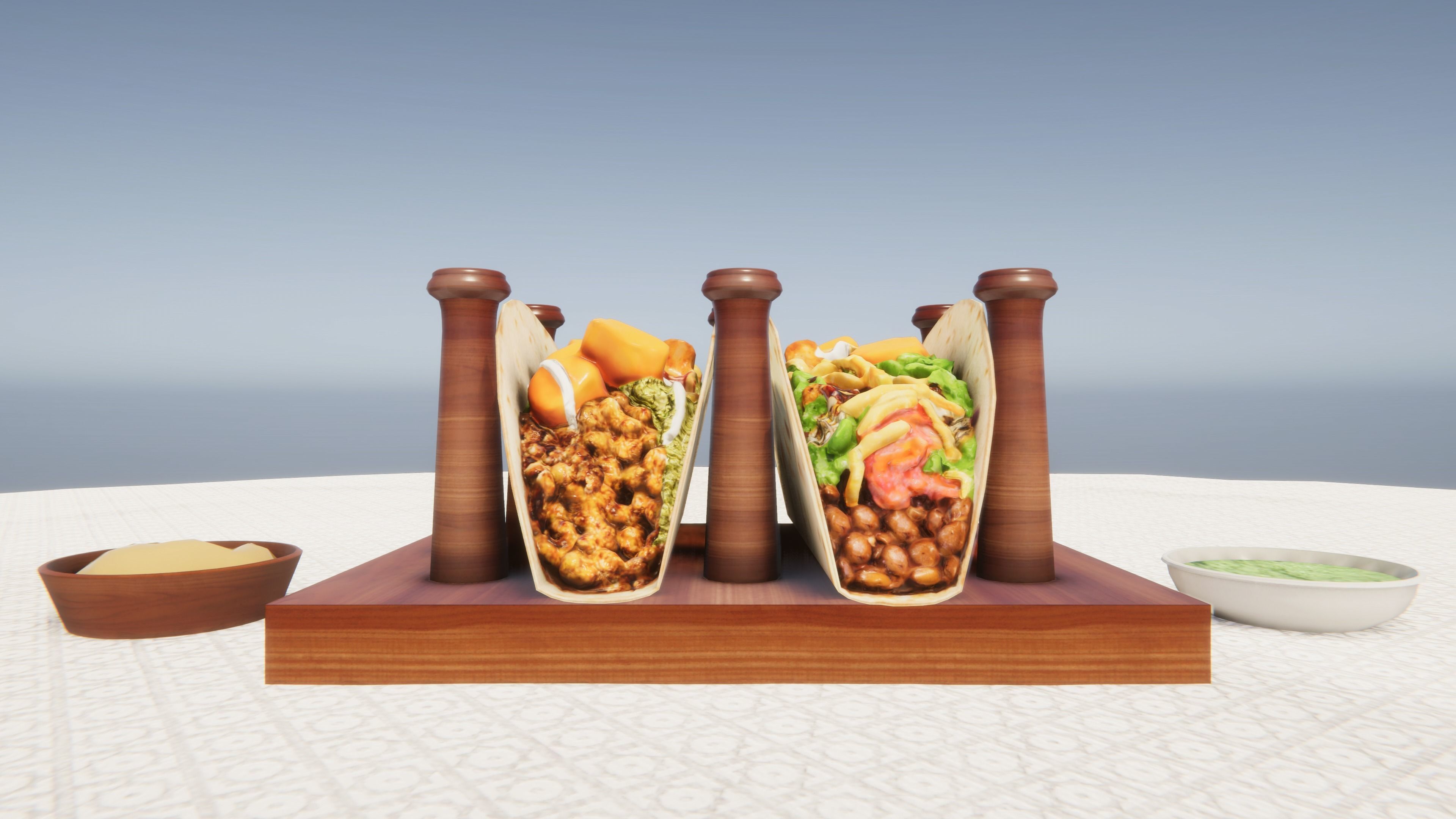 3D model Fast Food Bundle VR / AR / low-poly | CGTrader