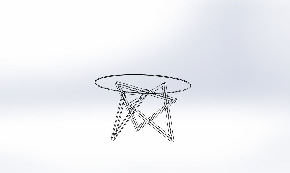 Tangle Table 3D model | CGTrader