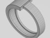 Tapered overlapping band 3D model 3D printable | CGTrader