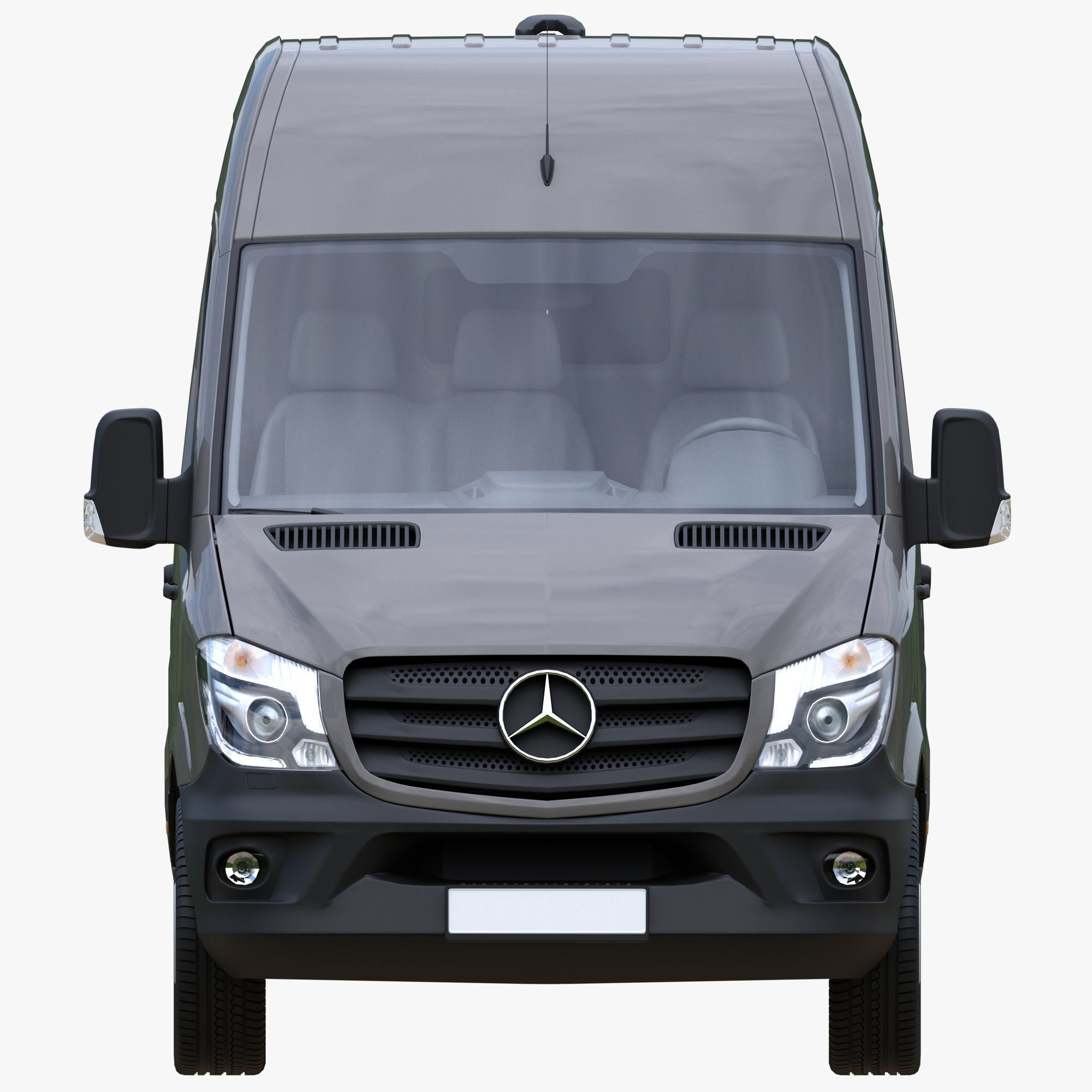 Mercedes-Benz Sprinter Panel Van SWB 2015 3D model | CGTrader