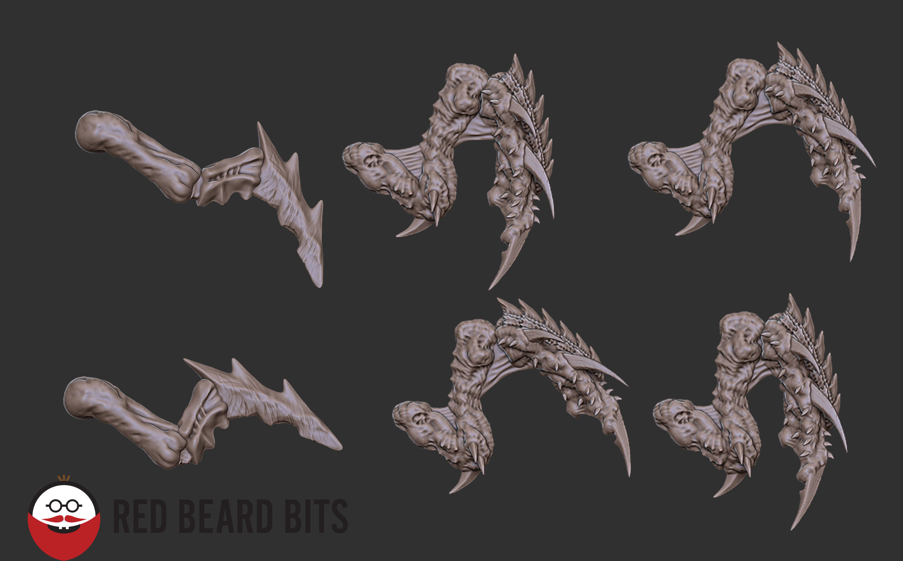 Xenoteras Underground Terror 3D model 3D printable | CGTrader