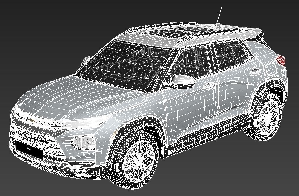 Chevrolet Trailblazer LT 2021 3D model | CGTrader