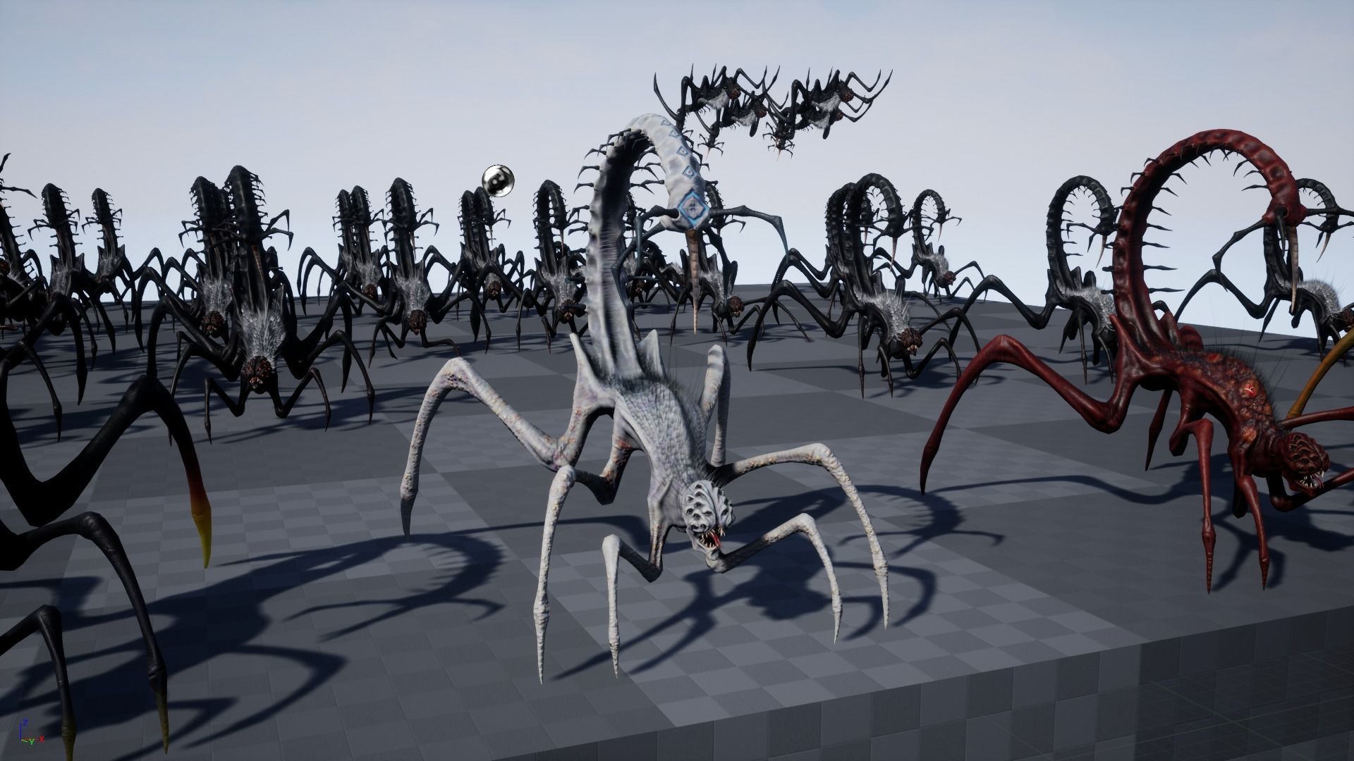 3D model Alien Scorpion VR / AR / low-poly animated | CGTrader