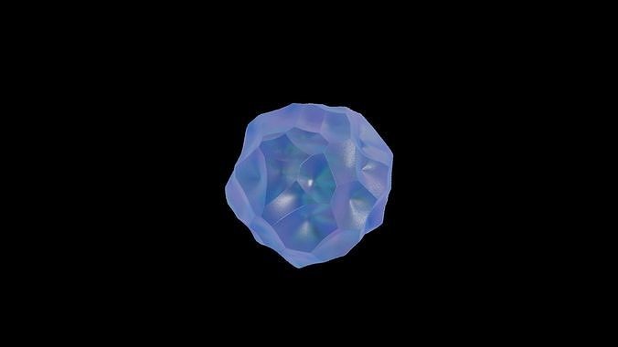 Procedural Crystal Shader free 3D model | CGTrader