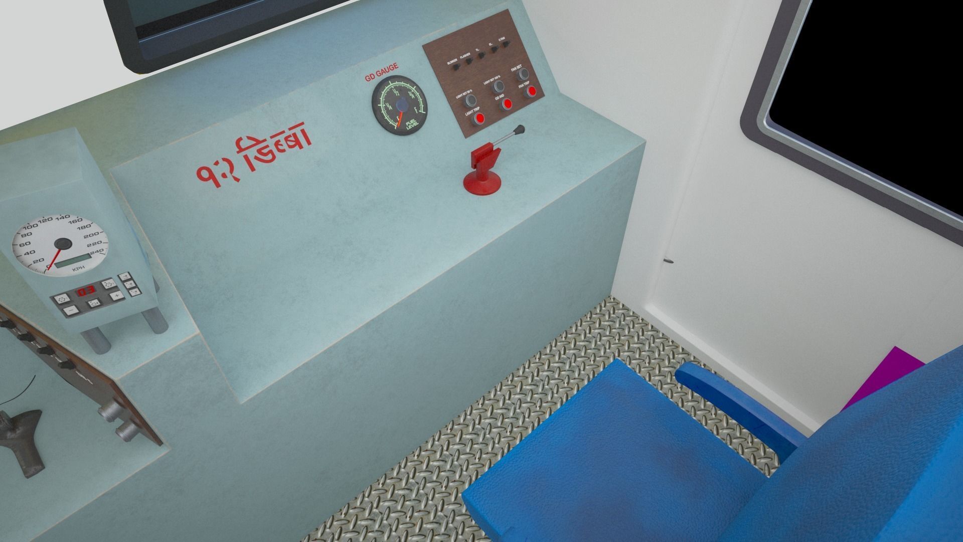 Bombardier EMU Local Train 3D model | CGTrader