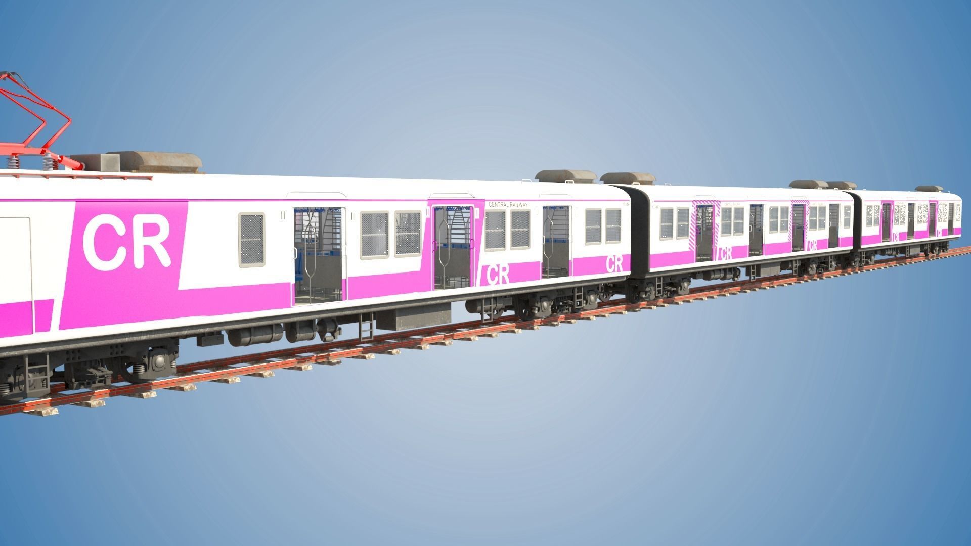 Bombardier EMU Local Train 3D model | CGTrader