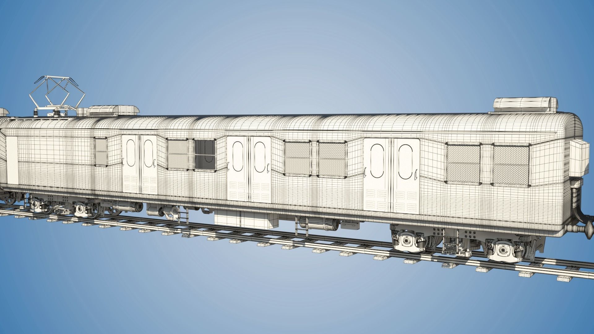 Bombardier EMU Local Train 3D model | CGTrader