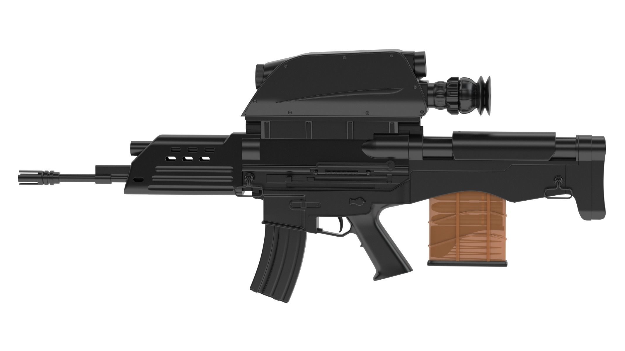 Daewoo K11 3D model | CGTrader