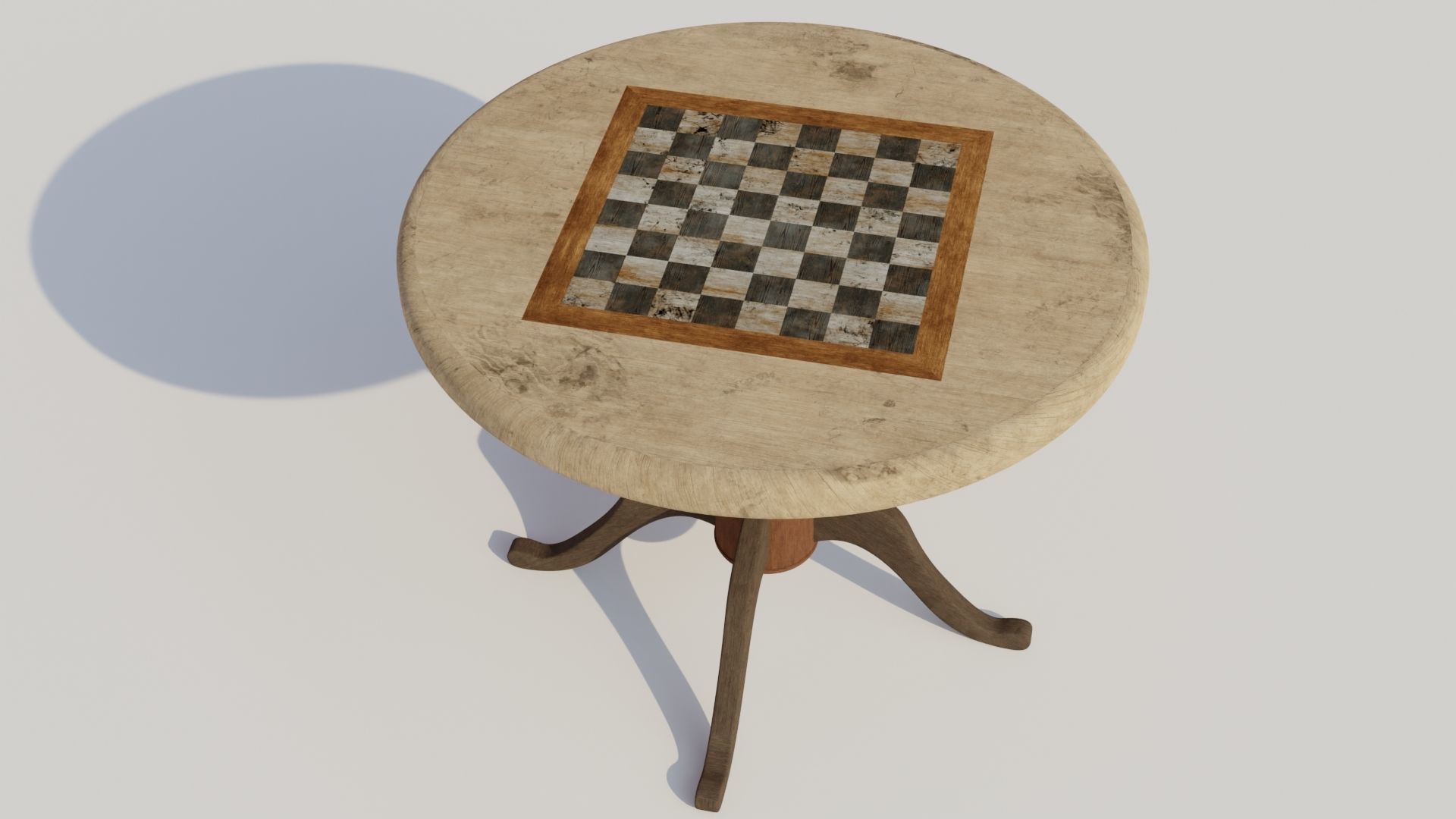 3D model Chess table 3D model VR / AR / low-poly | CGTrader