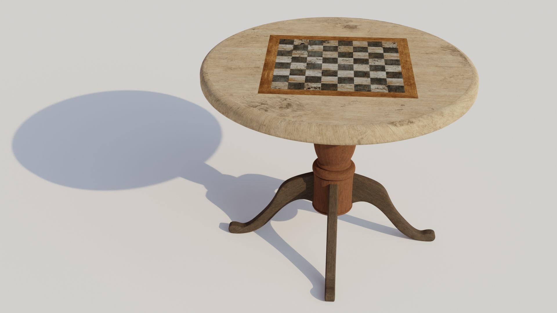 3D model Chess table 3D model VR / AR / low-poly | CGTrader