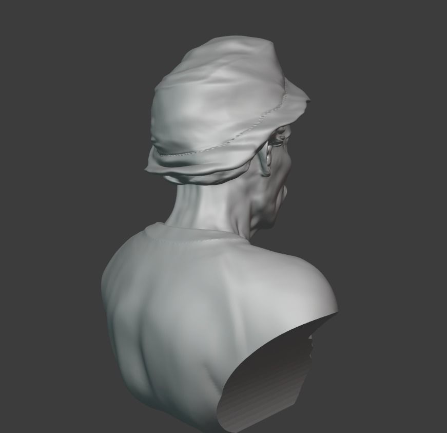 Don Ramon - Seu Madruga Bust 3D model 3D printable | CGTrader