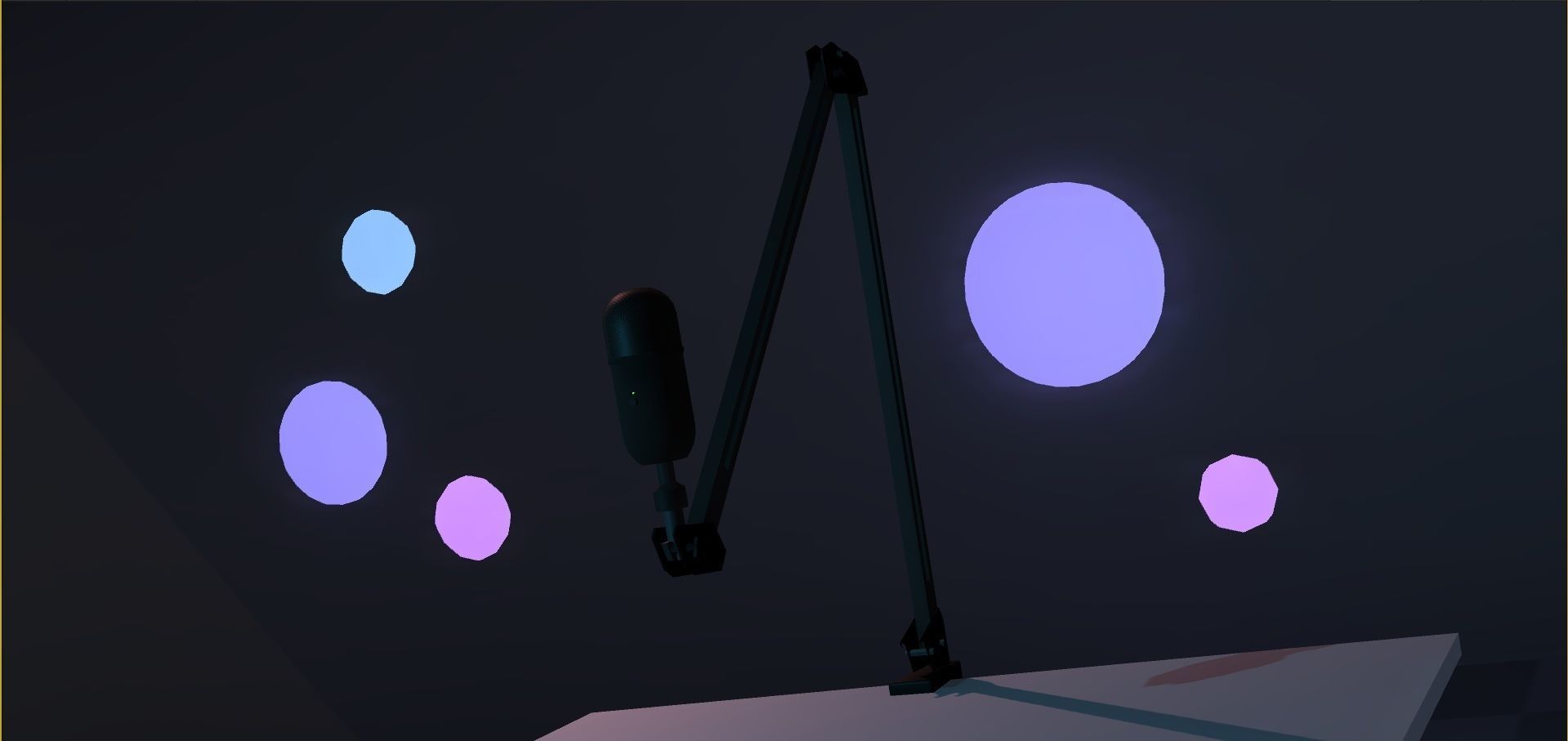 Simple microphone with bracket free VR / AR / low-poly 3D model | CGTrader