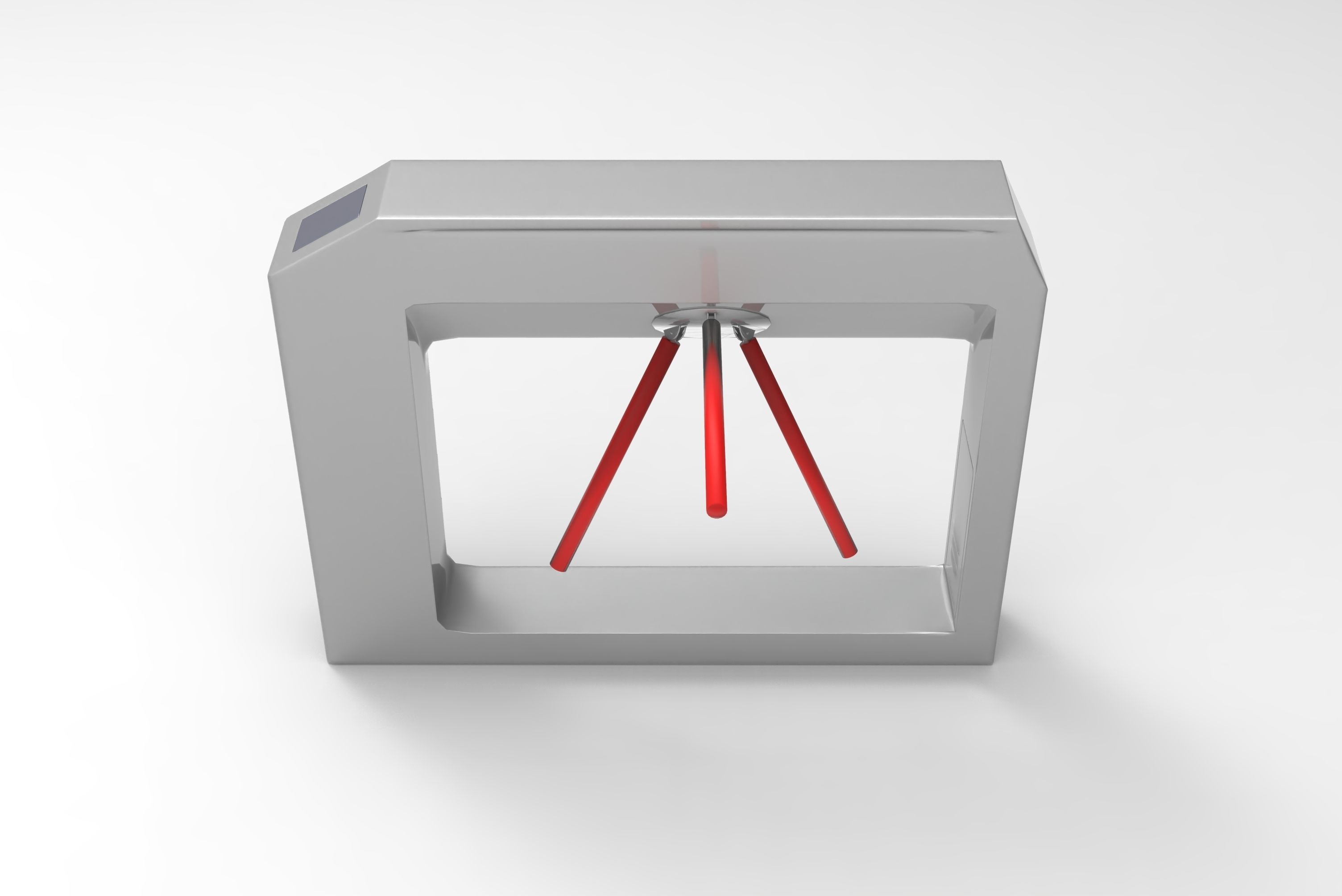 Tripod Turnstile Toll Gate 3D model | CGTrader