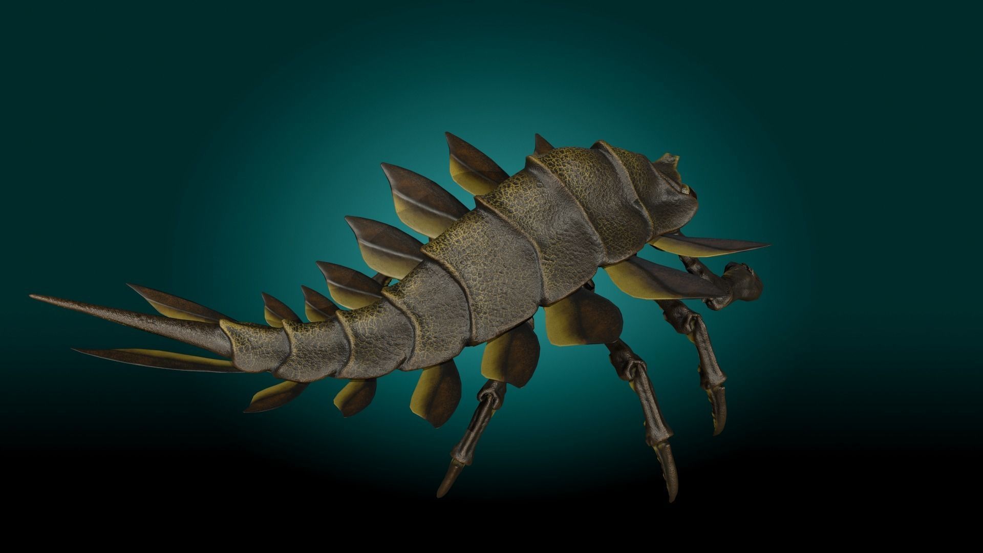 3D model Shrimp Monster VR / AR / low-poly rigged animated | CGTrader