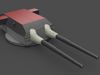 3D model 38 cm SK C34 naval gun VR / AR / low-poly | CGTrader