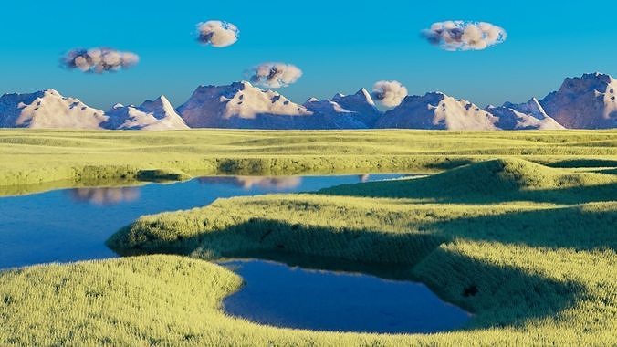 A atmospheric scene free 3D model | CGTrader