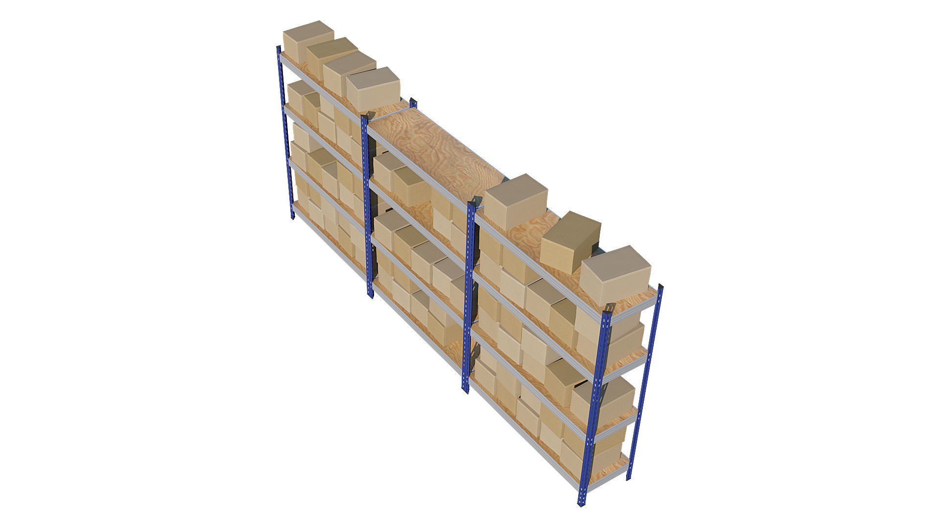 Warehouse Racking 3D model | CGTrader