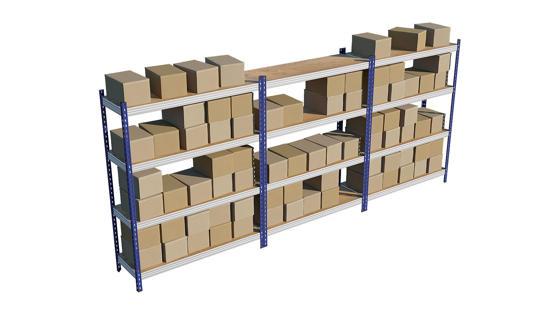 Warehouse Racking 3D model | CGTrader