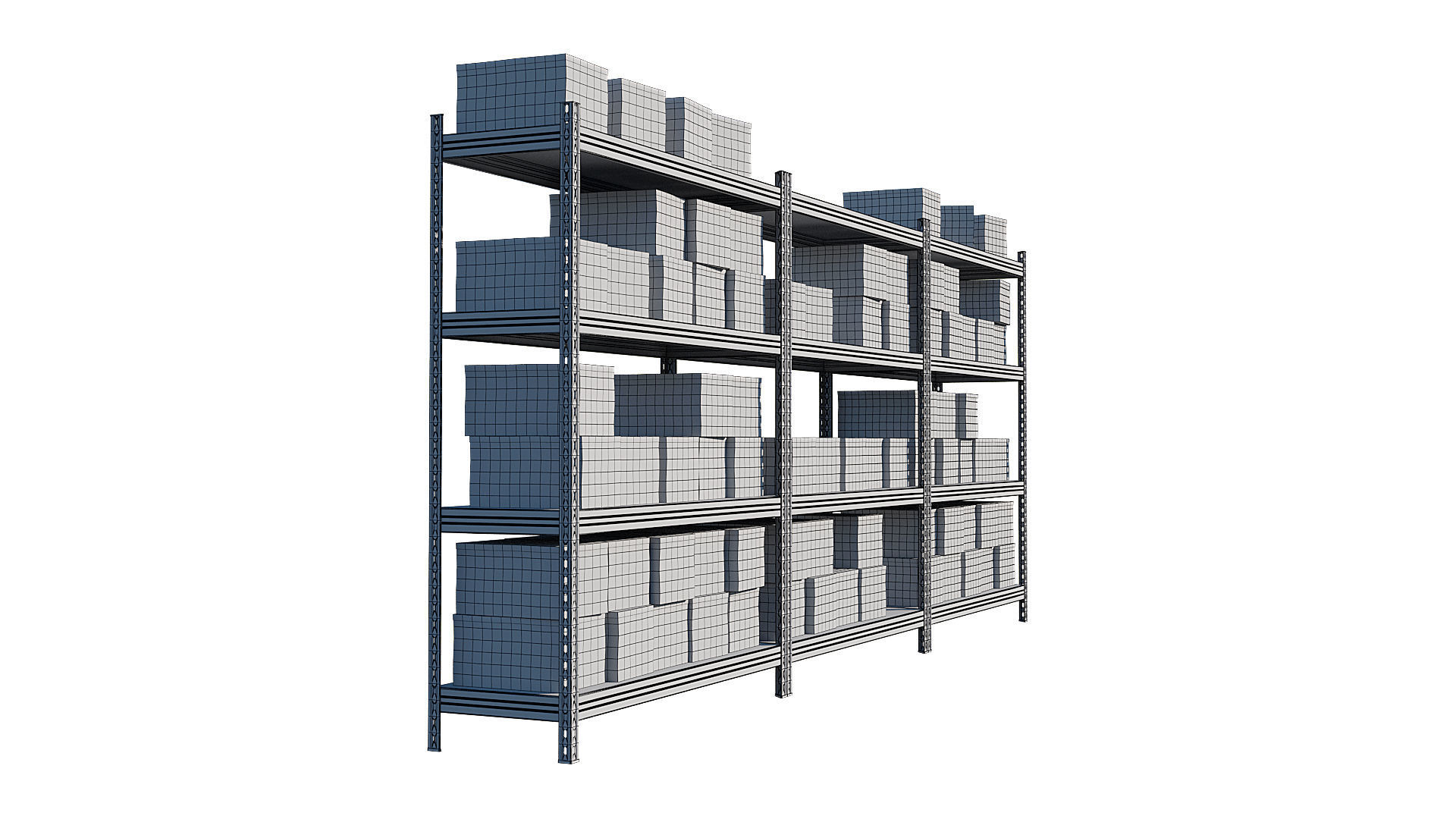 Warehouse Racking 3D model | CGTrader