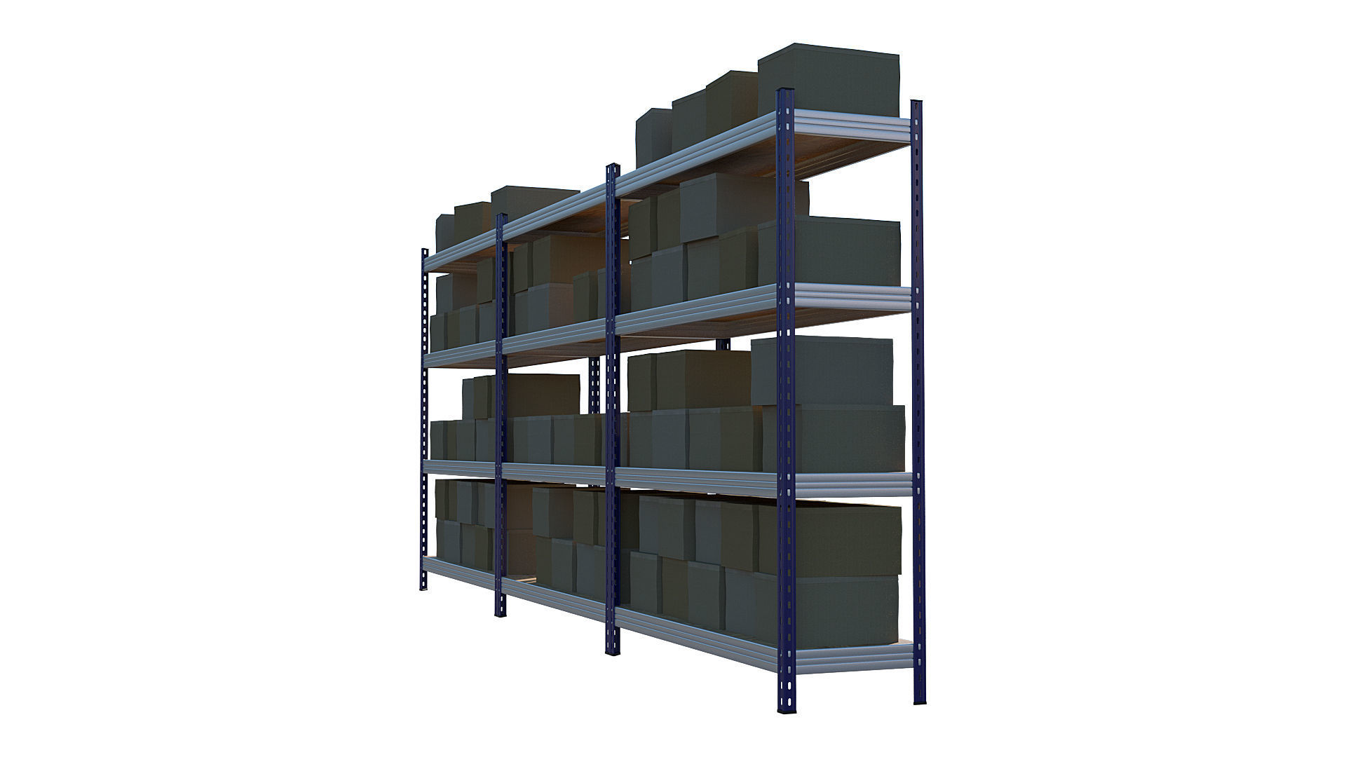 Warehouse Racking 3D model | CGTrader