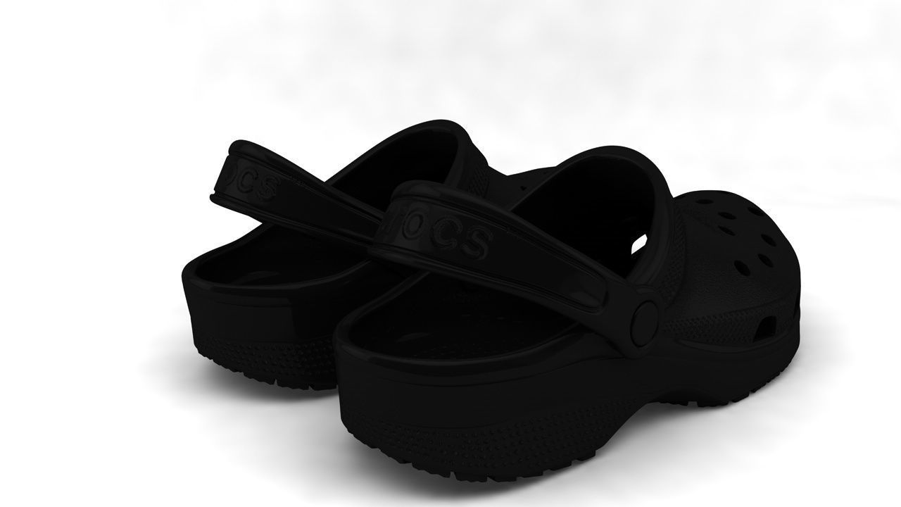 3D model crocs classics VR / AR / low-poly | CGTrader