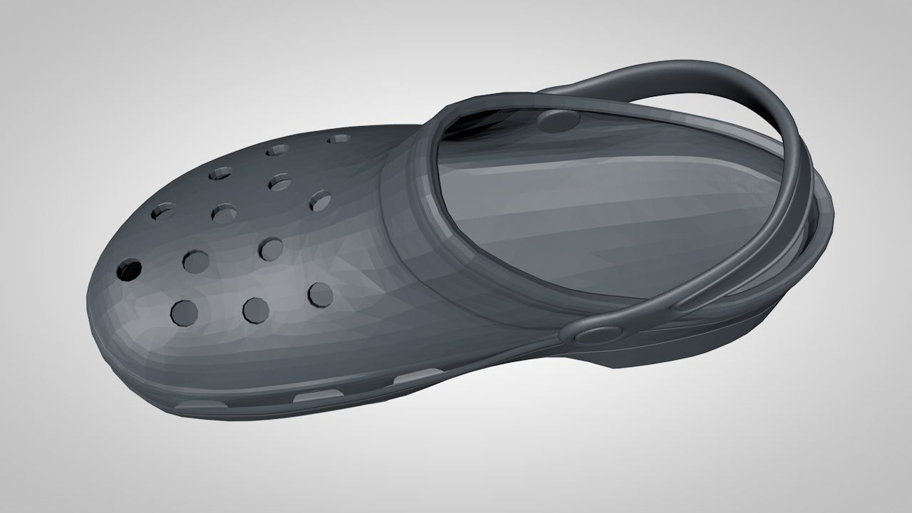 3D model crocs classics VR / AR / low-poly | CGTrader