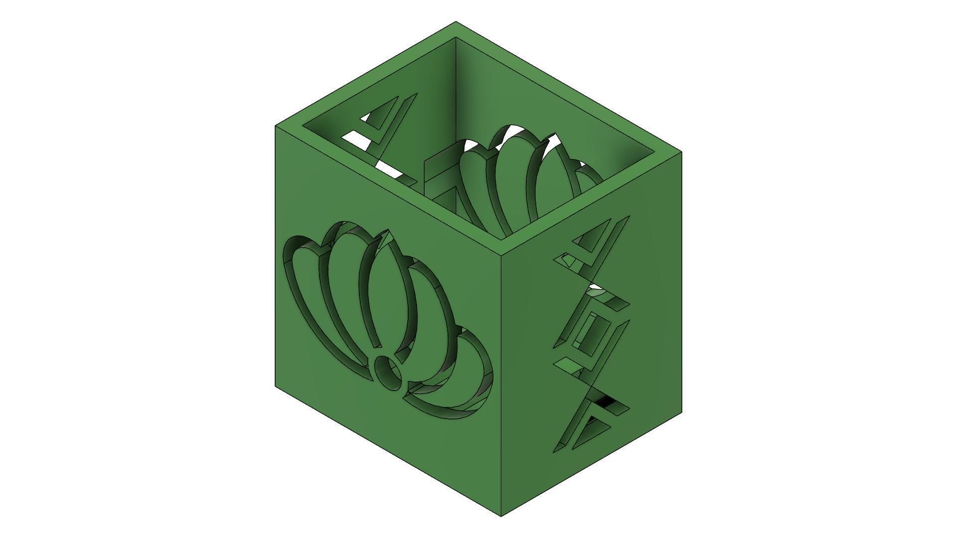 Cubic Stand 3D model 3D printable | CGTrader