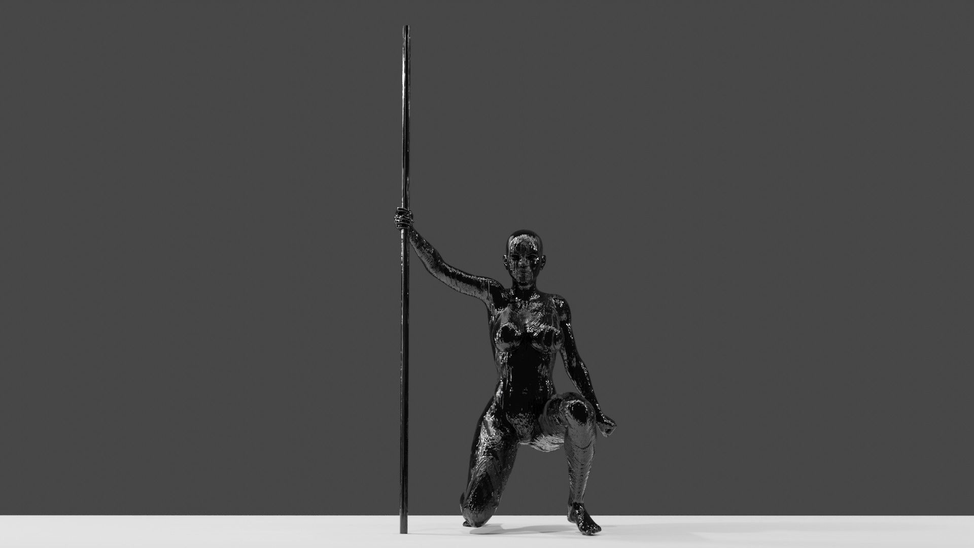 Amazons black oil material pack 1 3D model | CGTrader
