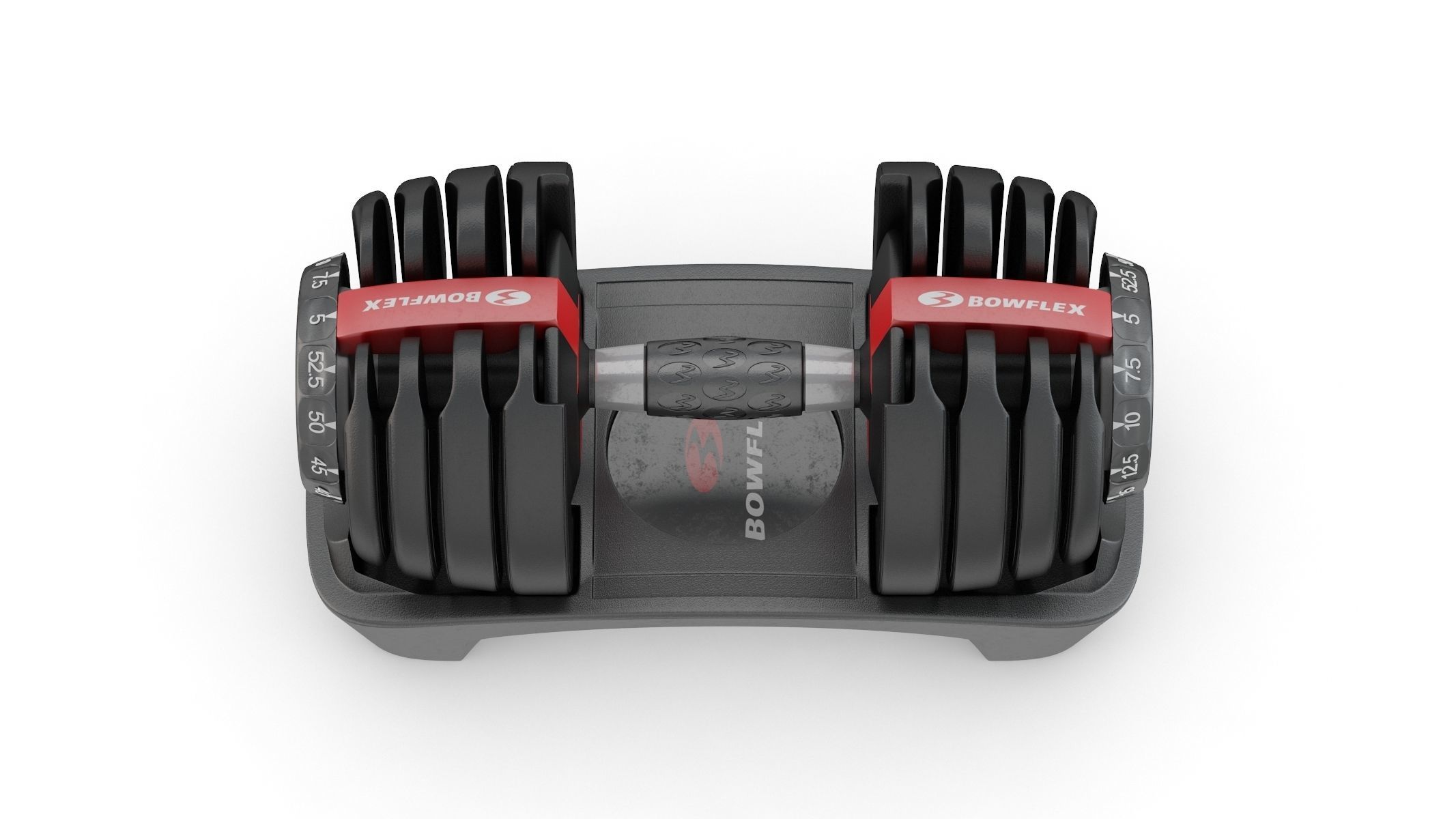 Bowflex SelectTech 552 Adjustable Dumbbells 3D model | CGTrader