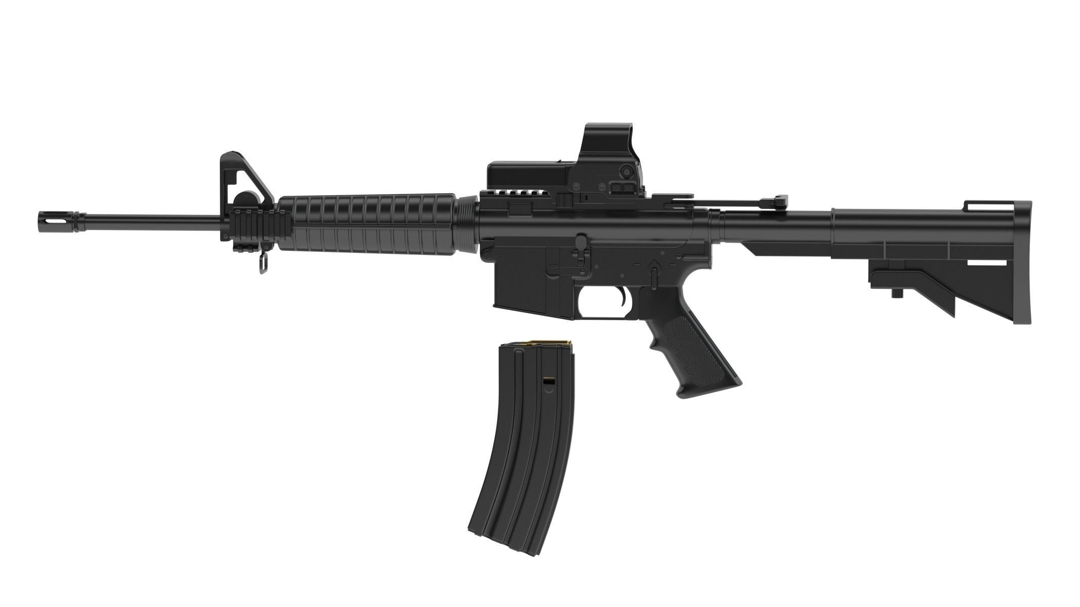 Colt Canada C8A1 3D model | CGTrader