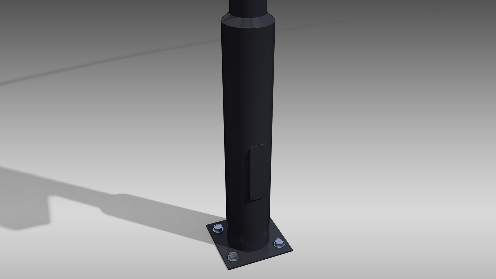 Intersection Traffic Light and Camera 3D model | CGTrader