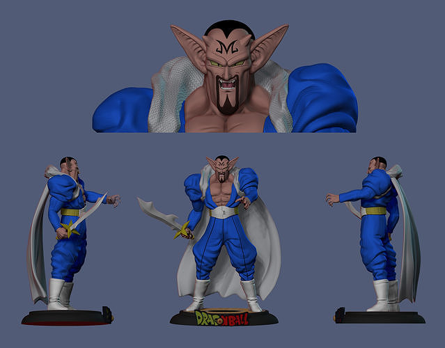 Dabura DBZ 3D model 3D printable | CGTrader