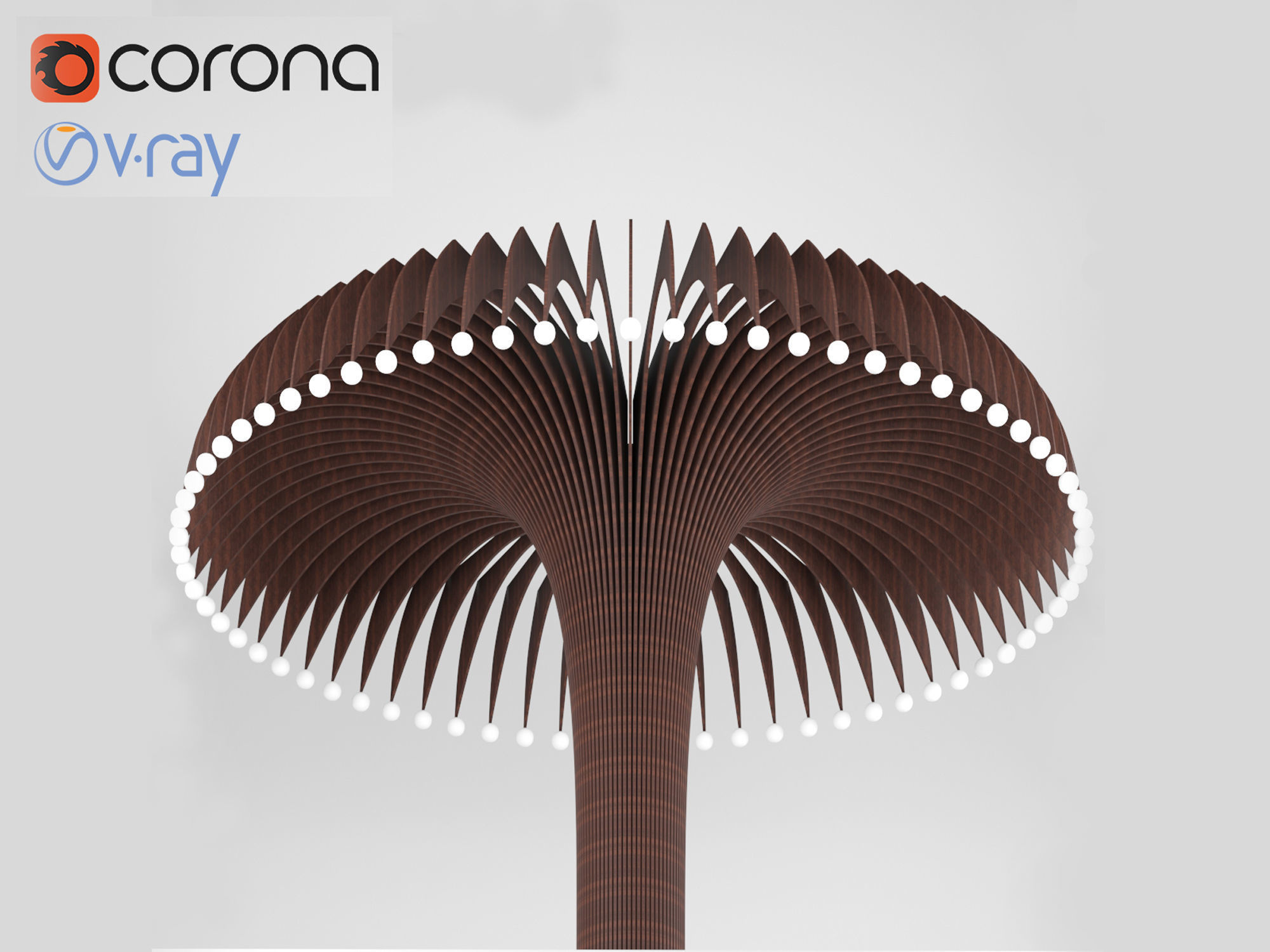 Parametric Column Cover 3D model | CGTrader