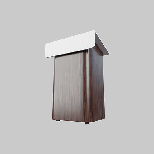 3D model Elegant pulpit VR / AR / low-poly | CGTrader