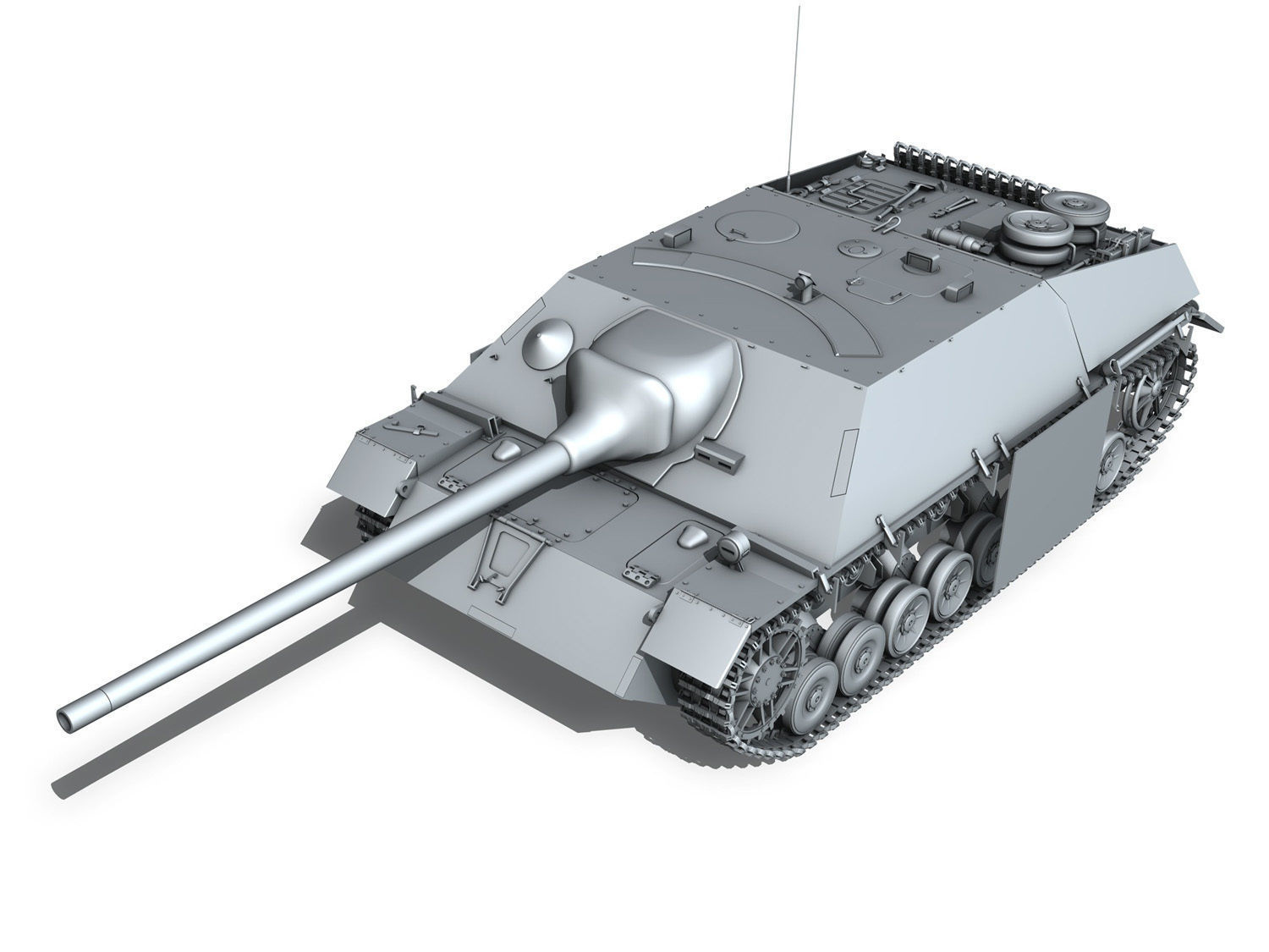 Jagdpanzer IV L70V 3D model | CGTrader