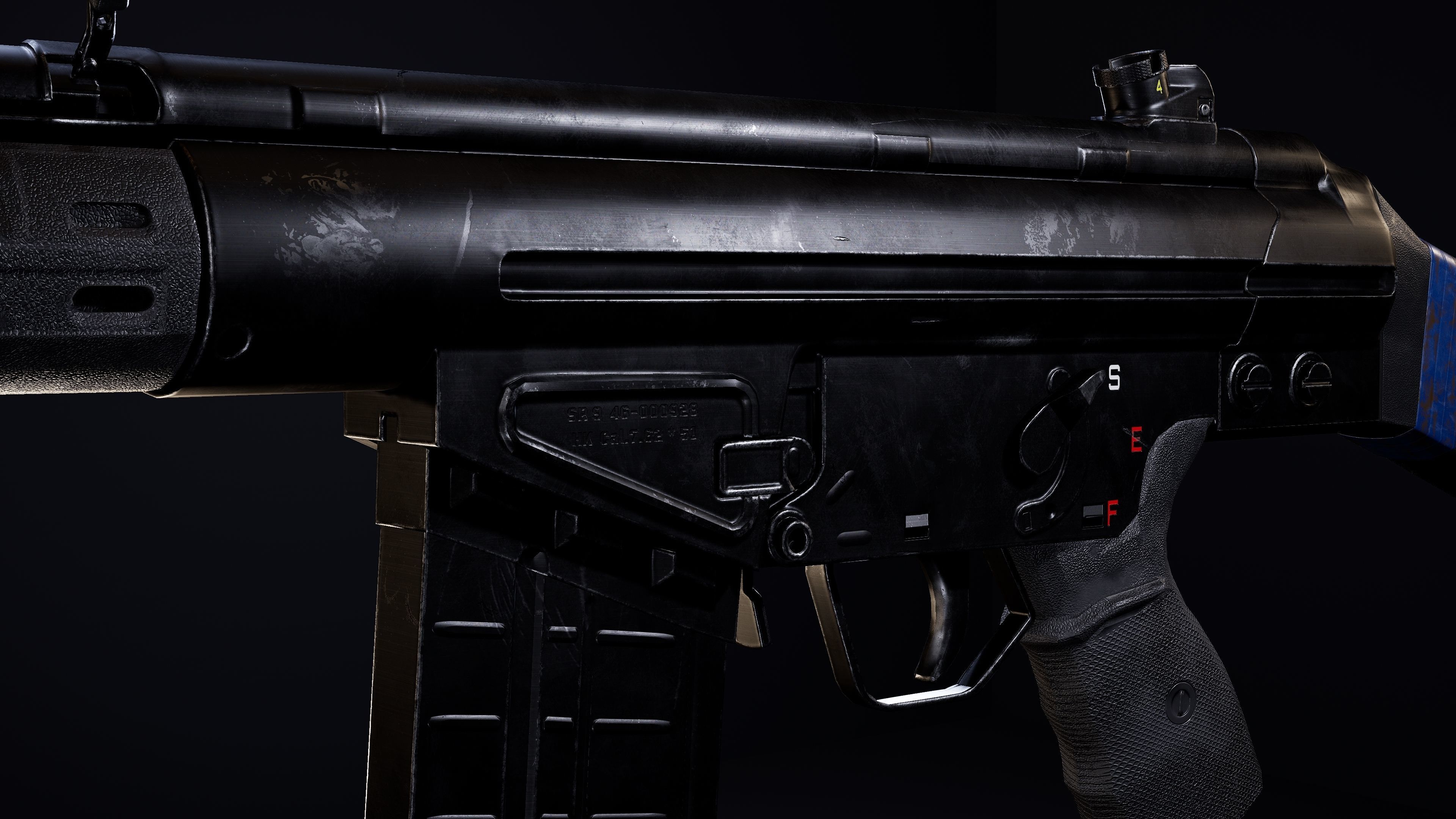 3D model HK G3 Gamedev VR / AR / low-poly | CGTrader
