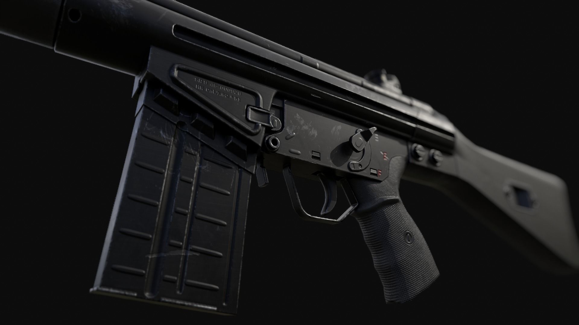 3D model HK G3 Gamedev VR / AR / low-poly | CGTrader