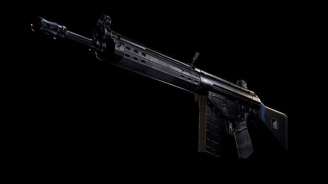 3D model HK G3 Gamedev VR / AR / low-poly | CGTrader