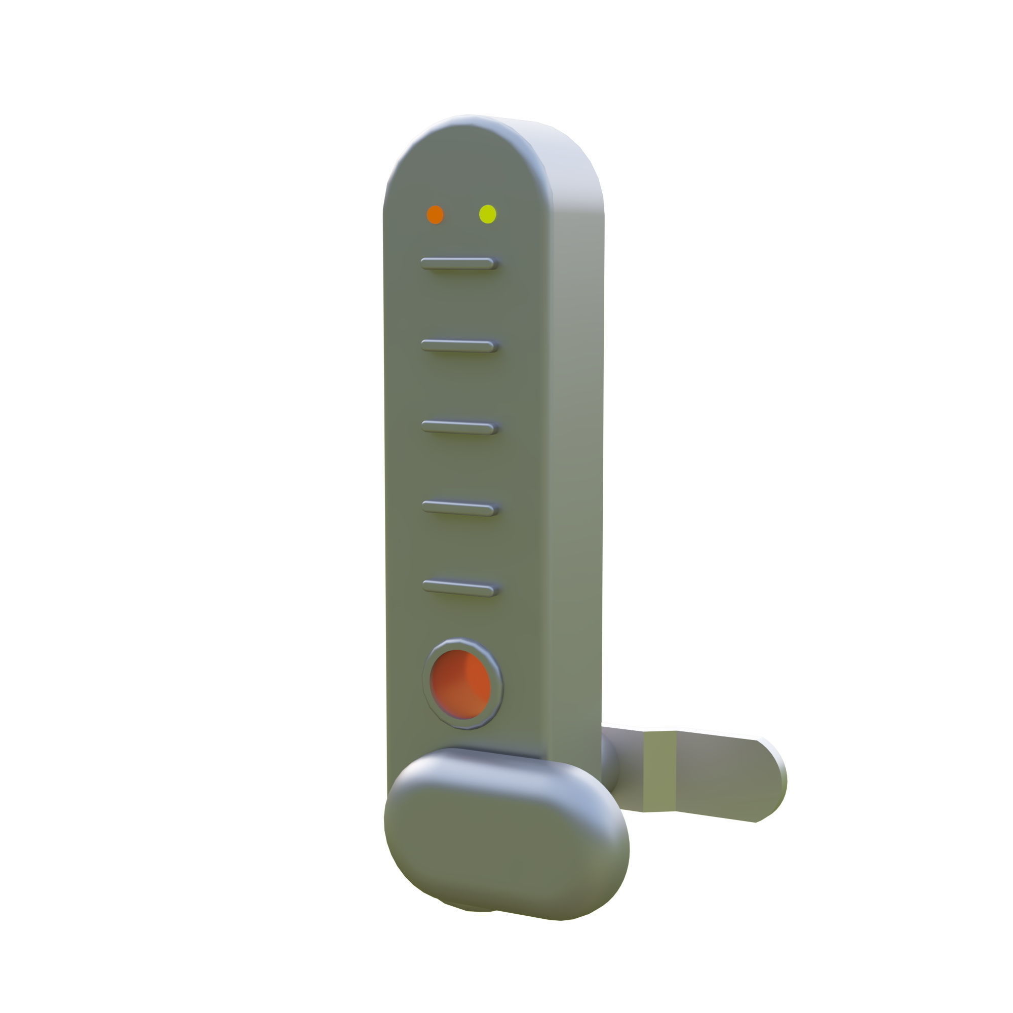 Electronic Lock 3D model | CGTrader
