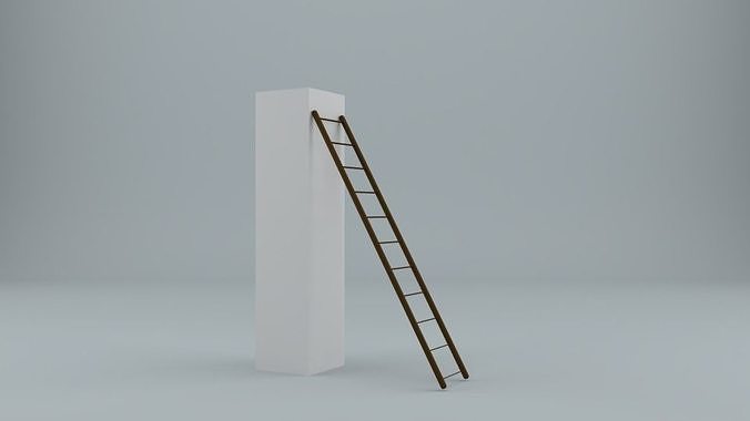 3D model ladder 3D model lowpoly VR / AR / low-poly | CGTrader
