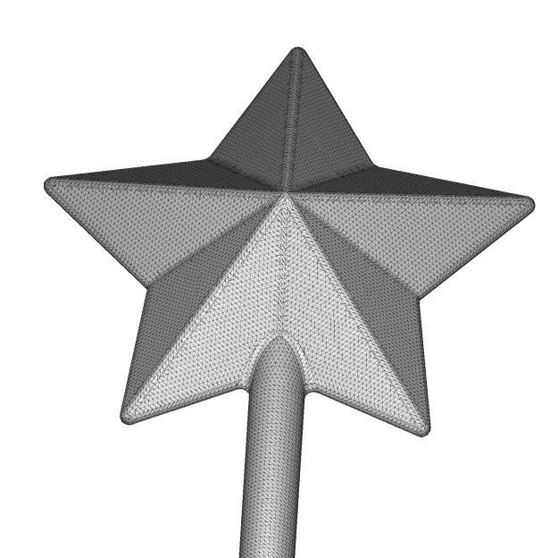 Classic Magic Wand 3D model 3D printable | CGTrader