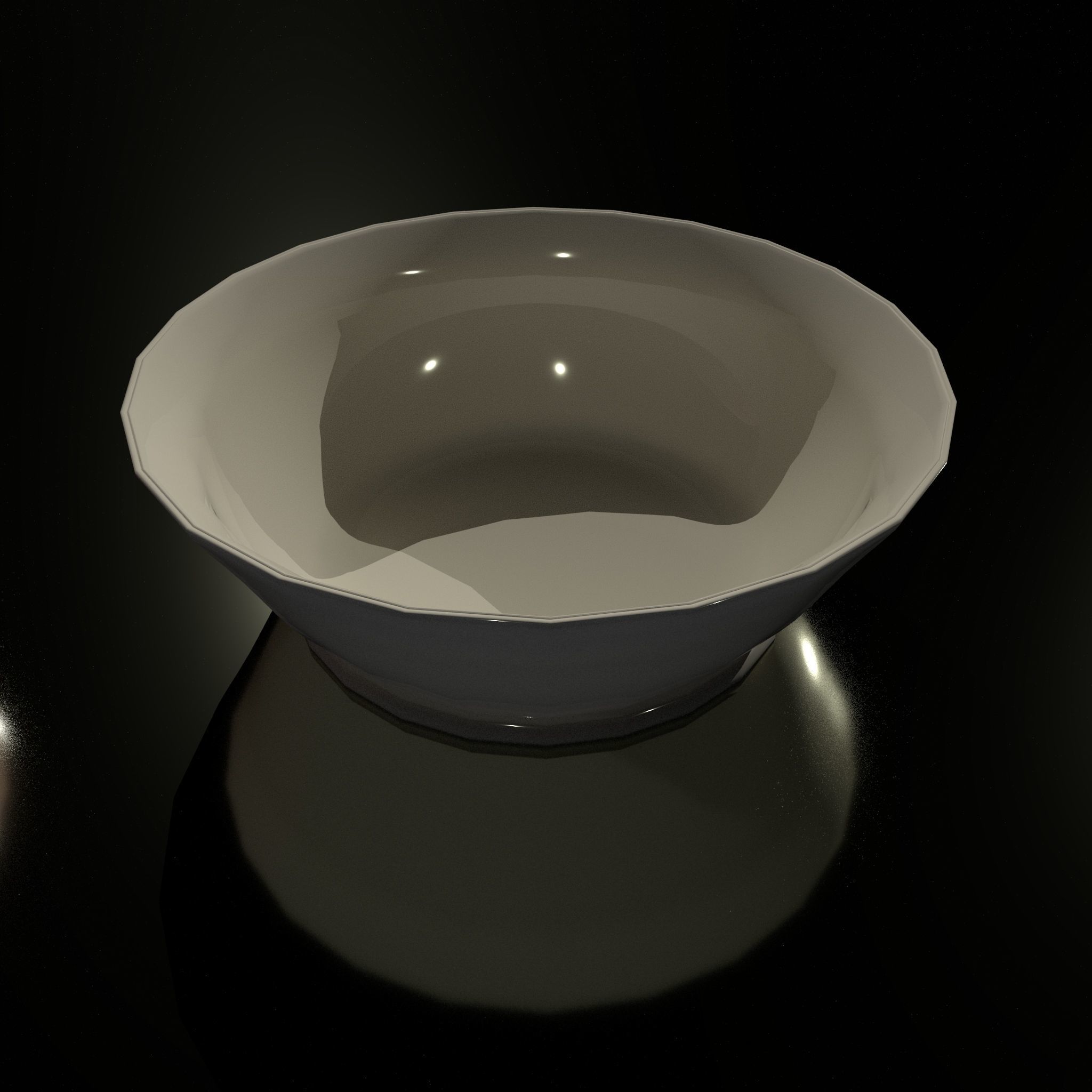 Glass Plate 3D model | CGTrader