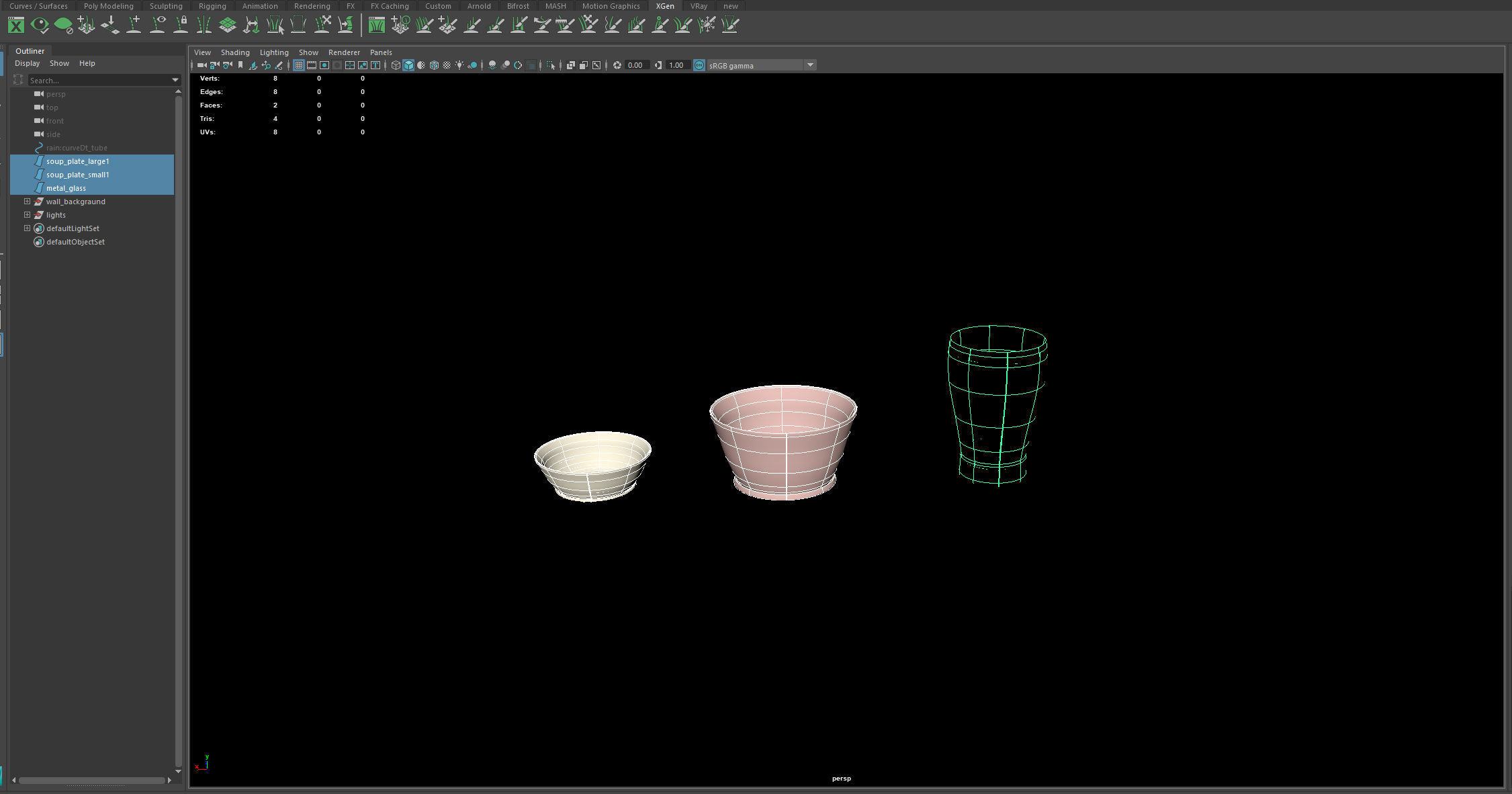 Glass Plate 3D model | CGTrader