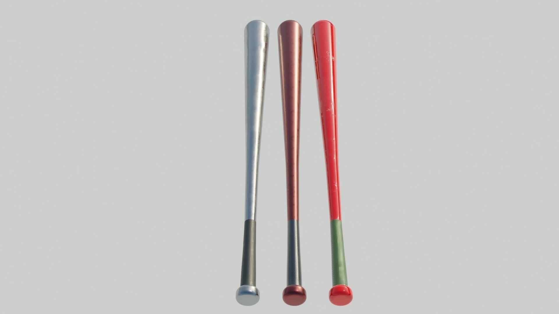 3D model Baseball bat 3D model PBR Textures 4K VR / AR / low-poly ...