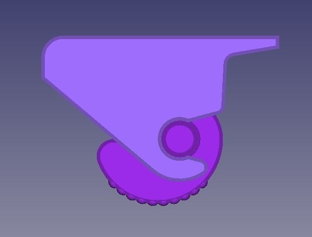 Doorstop teardrop cam-lock 3D model 3D printable | CGTrader